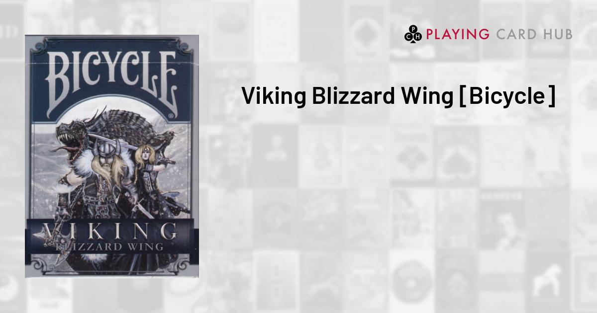 Viking Blizzard Wing [Bicycle] - Explore the Details at PlayingCardHub ...