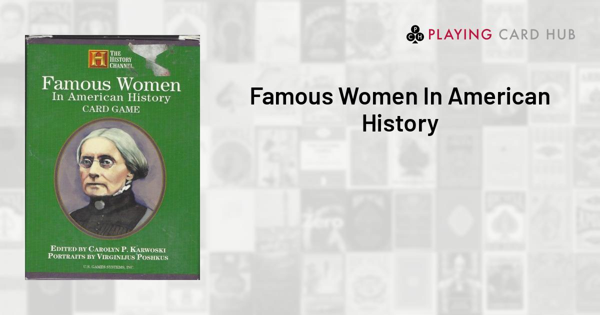 Famous Women In American History - Explore the Details at ...