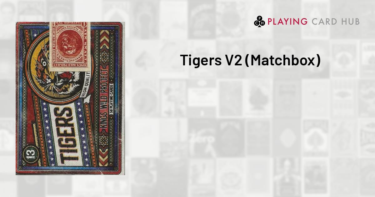 Tigers V2 (Matchbox) - Explore the Details at PlayingCardHub ...