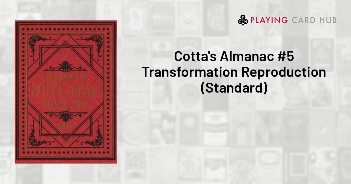 Cotta's Almanac #5 Transformation Reproduction (Standard) - Explore the ...