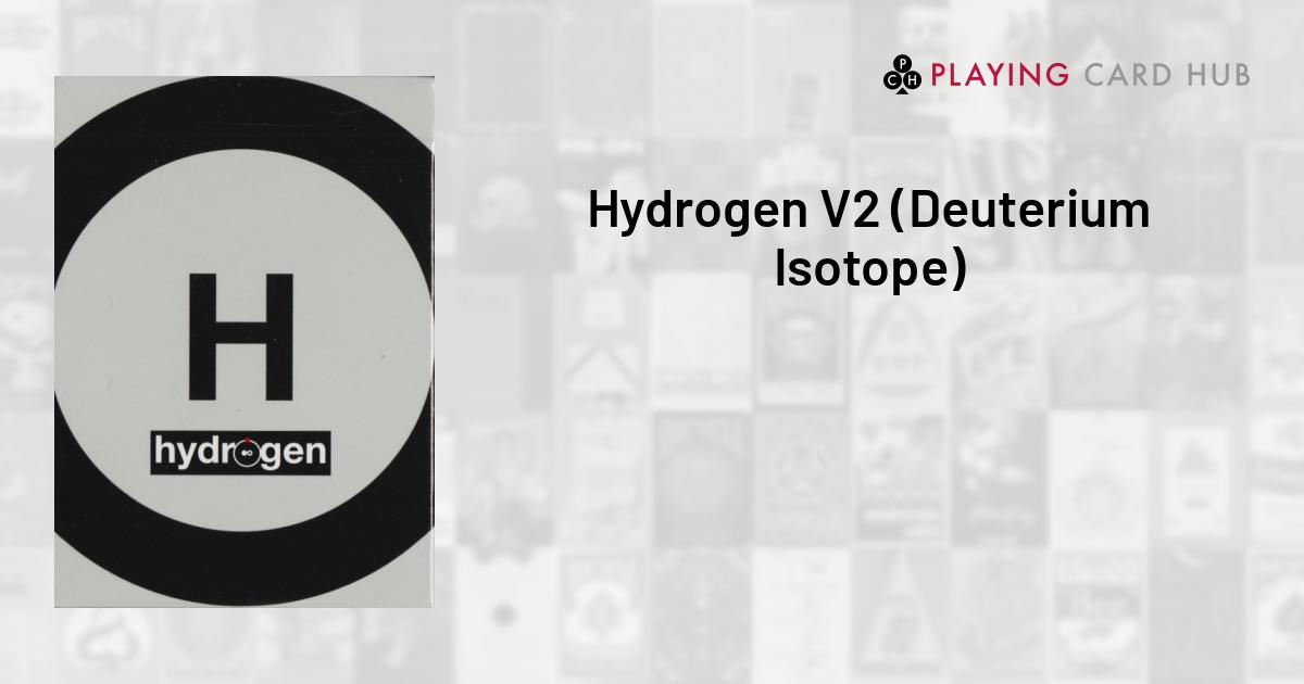 Hydrogen V2 (Deuterium Isotope) - Explore the Details at PlayingCardHub | PlayingCardHub.com