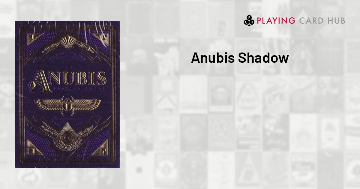 Anubis Shadow - Explore the Details at PlayingCardHub | PlayingCardHub.com