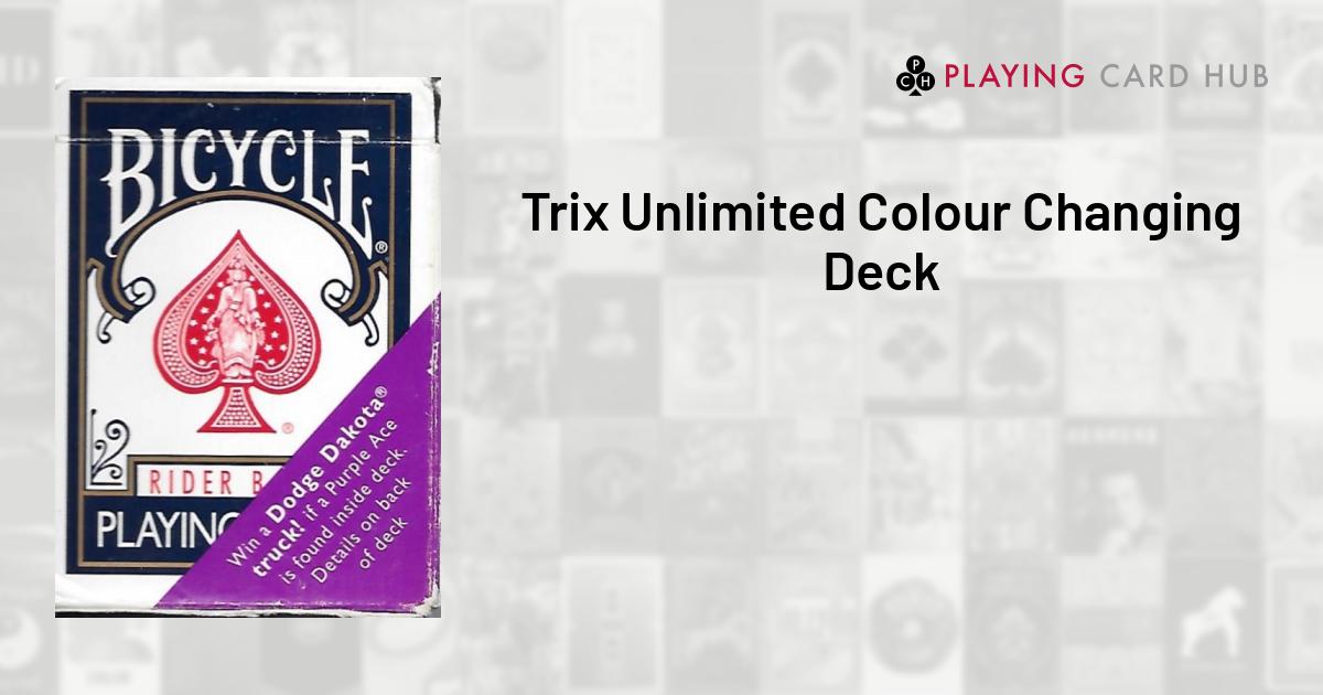Trix Unlimited Colour Changing Deck - Explore the Details at ...