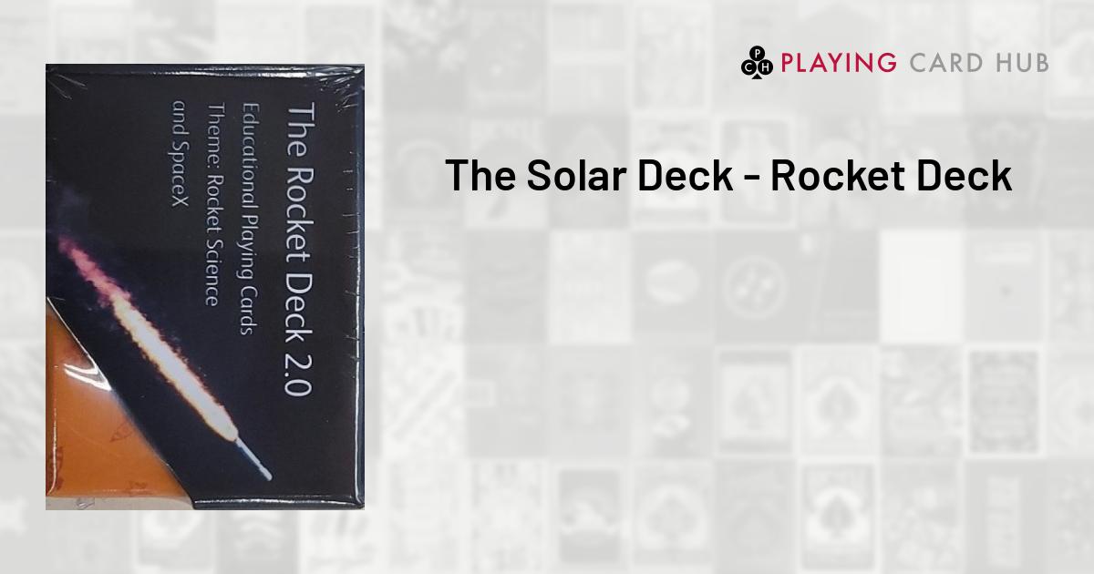 The Solar Deck - Rocket Deck - Explore the Details at PlayingCardHub ...