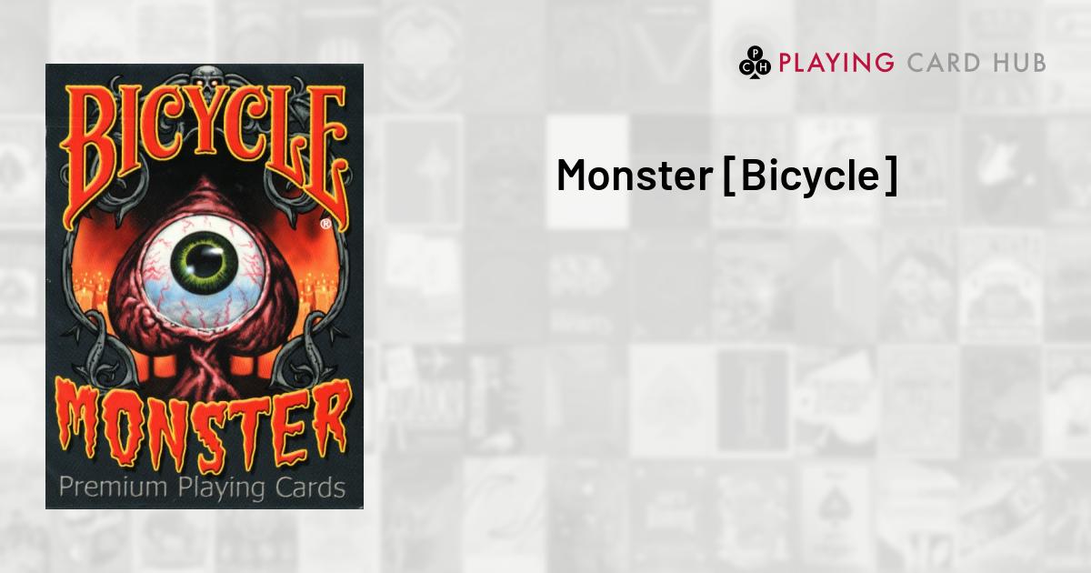 Monster [Bicycle] - Explore the Details at PlayingCardHub ...