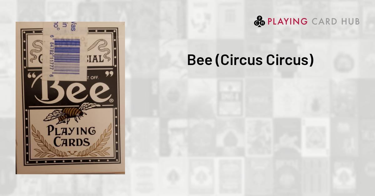 Bee (Circus Circus) - Explore the Details at PlayingCardHub ...