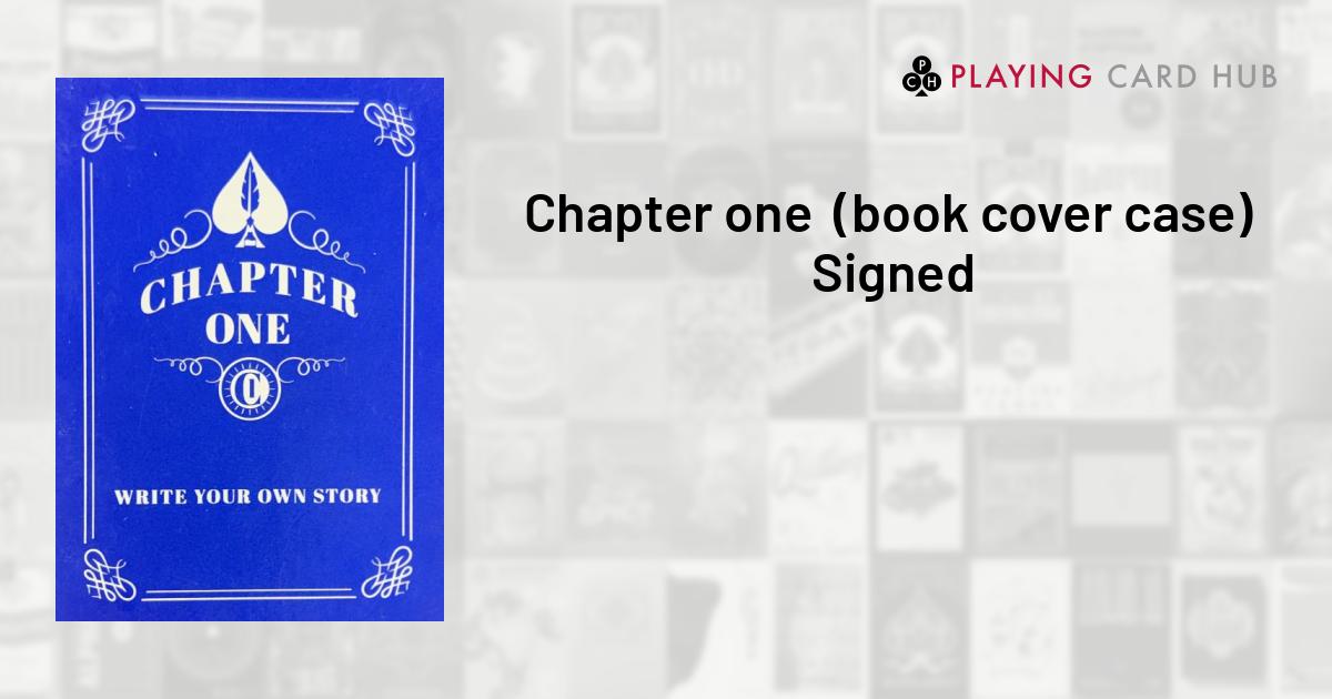 Chapter one (book cover case) Signed - Explore the Details at ...