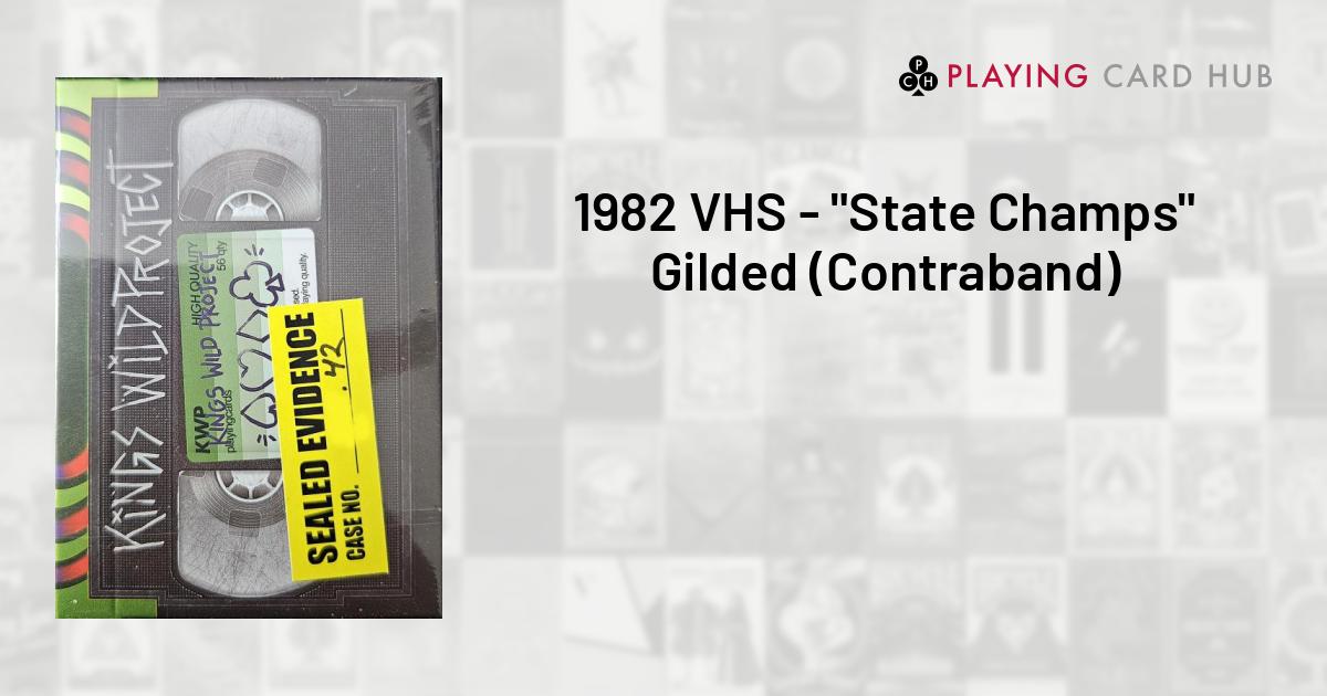 1982 VHS - "State Champs" Gilded (Contraband) - Explore the Details at ...