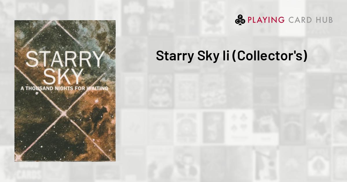 Starry Sky Ii (Collector's) - Explore the Details at PlayingCardHub | PlayingCardHub.com