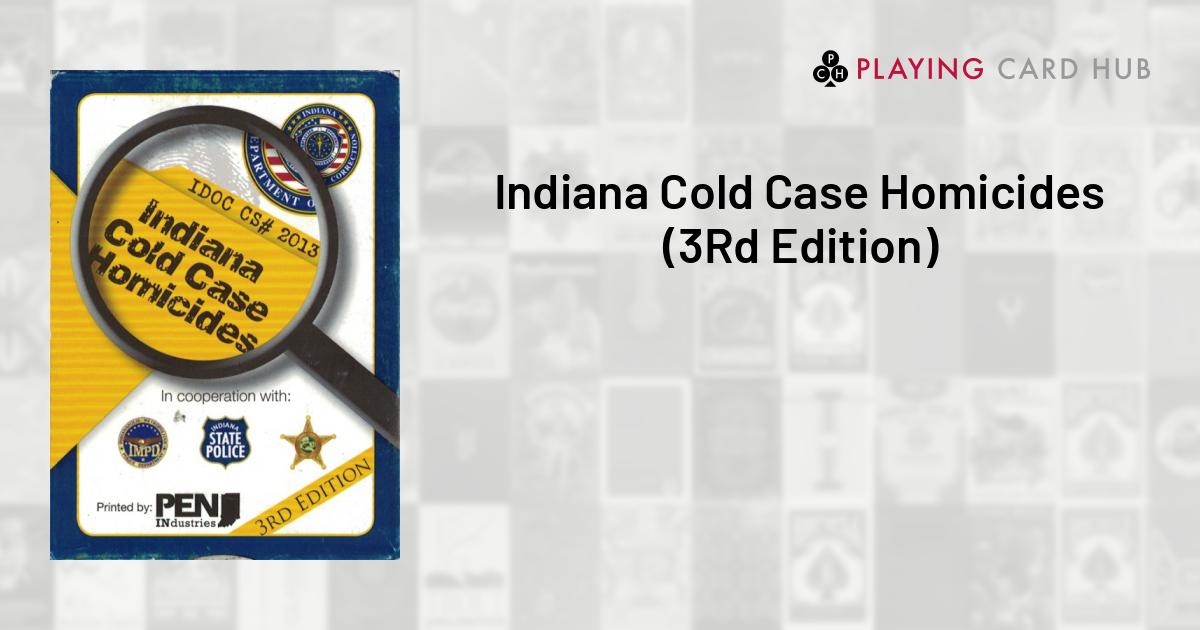 Indiana Cold Case Homicides (3Rd Edition) - Explore the Details at ...