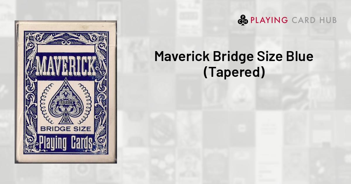 Maverick Bridge Size Blue (Tapered) - Explore the Details at ...